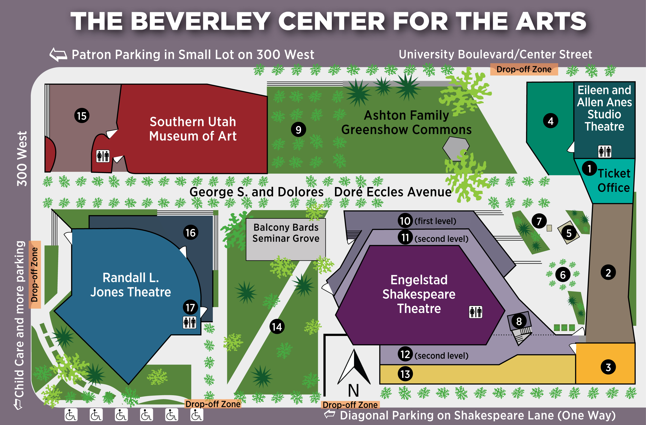 Directions and Maps | Utah Shakespeare Festival